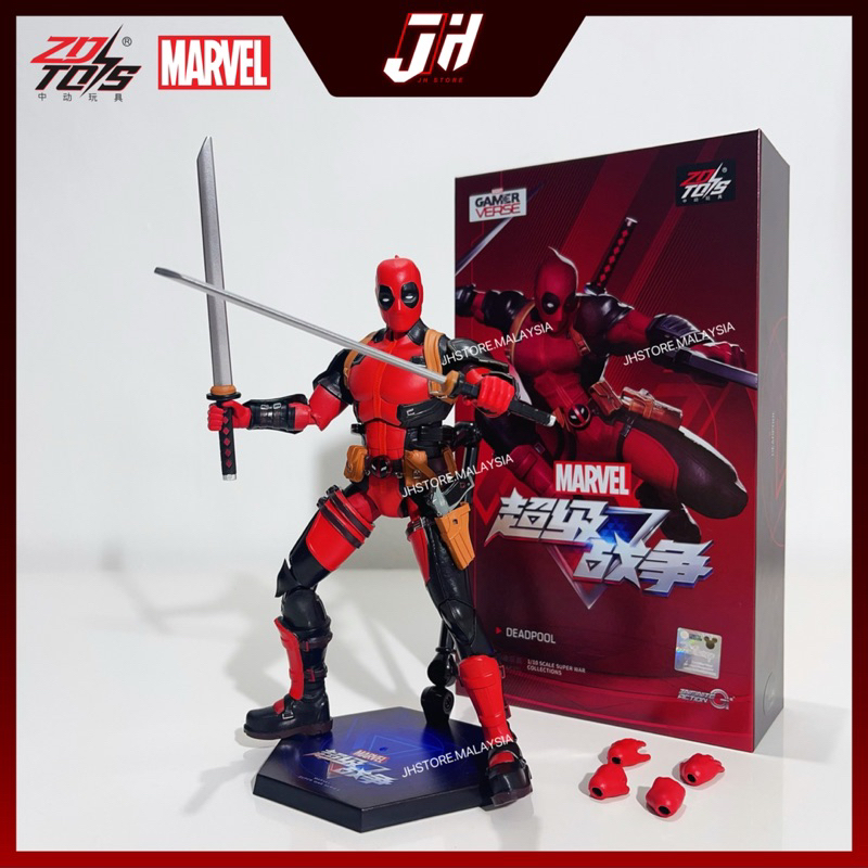 Deadpool Action Figures / Original ZD TOYS Deadpool Marvel toys ...