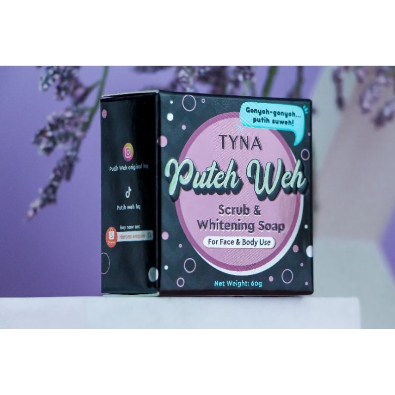 PUTIH WEH SCRUB SOAP🔥SABUN DAKI 💯ORIGINAL FREE GIFT🎁🎊🎉 | Shopee Malaysia