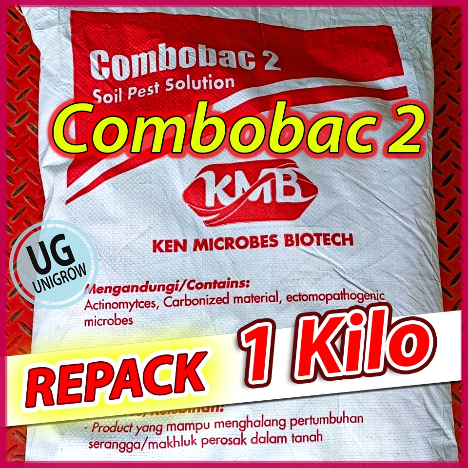 (1kg) Repack Combobac 2 Mikrob Berfaedah Kawal Nematodes Mahluk Perosak ...