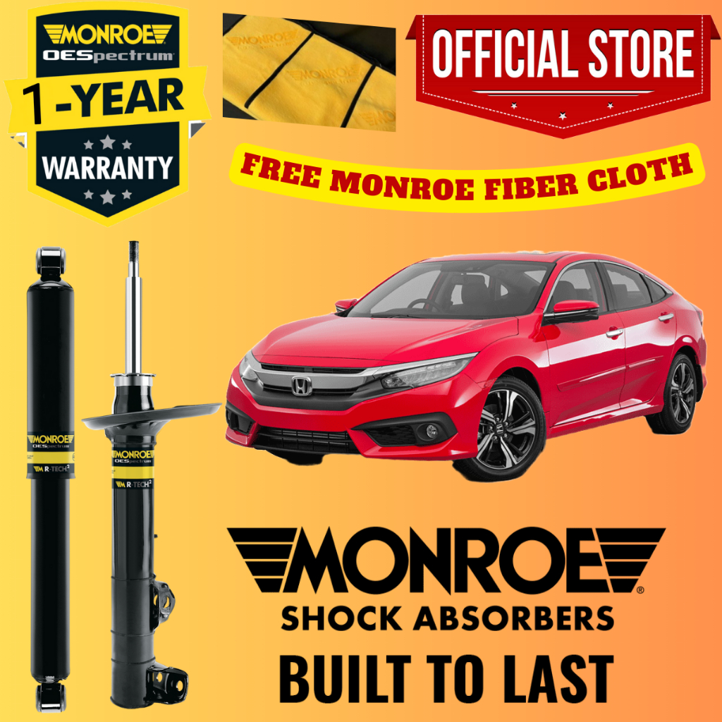 OFFICAIL STORE | MONROE OESPECTRUM® SHOCK ABSORBER HONDA CIVIC FC 2016 ...