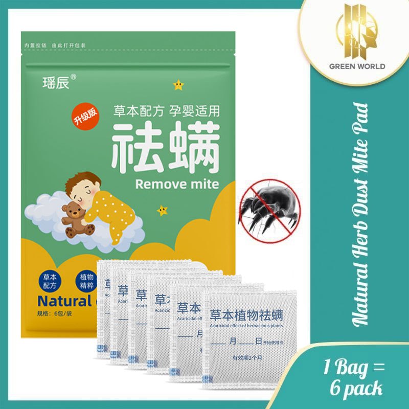 100% Original Anti mite Bag Bed Bug Pad Natural Herbal Anti-dust Mite ...
