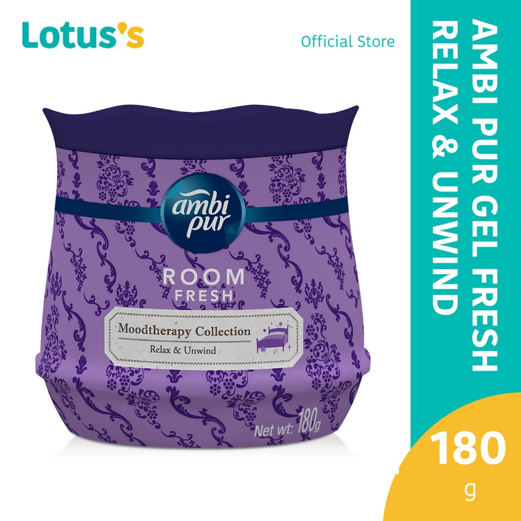 Ambi Pur Mood Therapy Collection Relax & Unwind Gel Fresh 180g | Shopee Malaysia