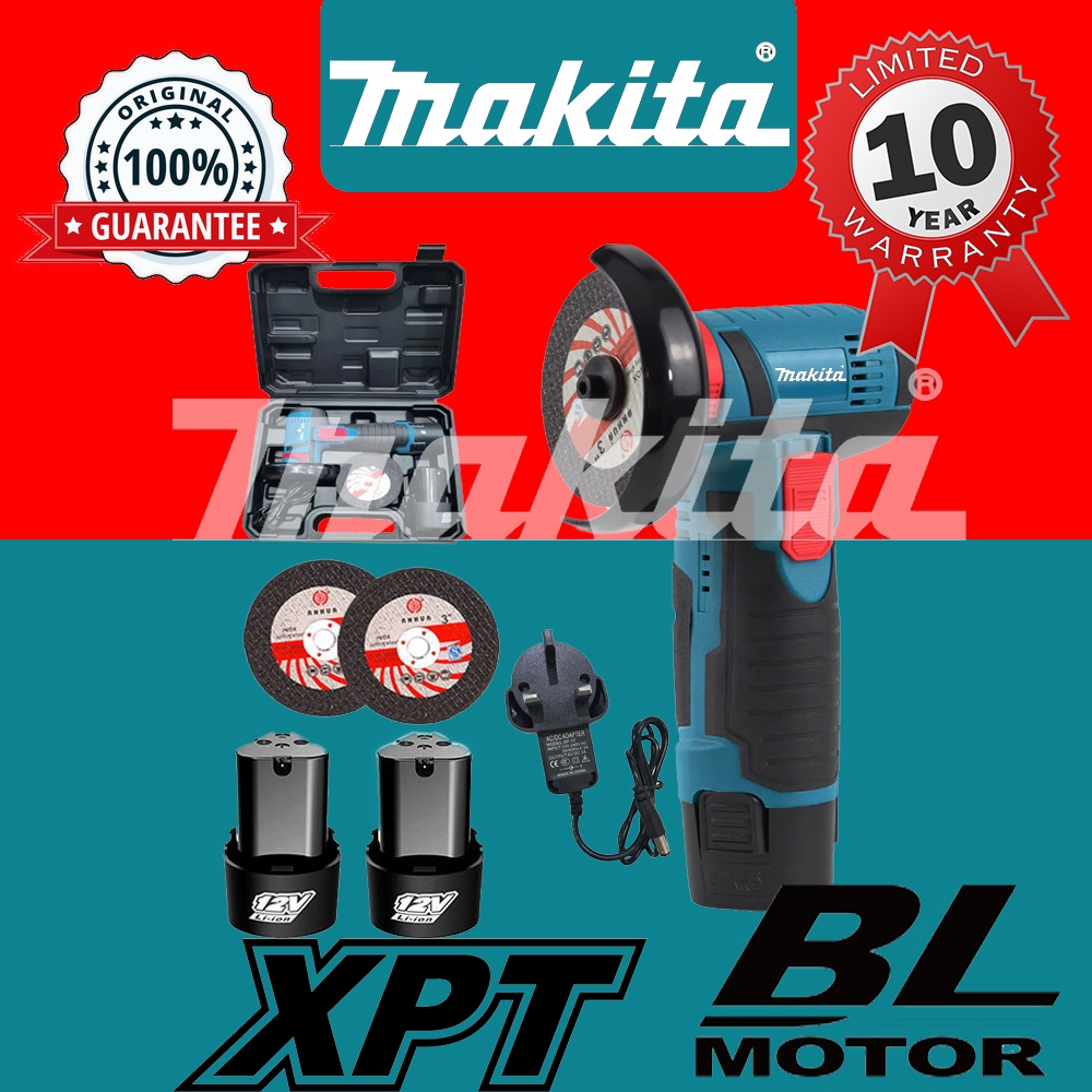 Makita original lithium-electric angle grinder 80mm 3-inch portable ...