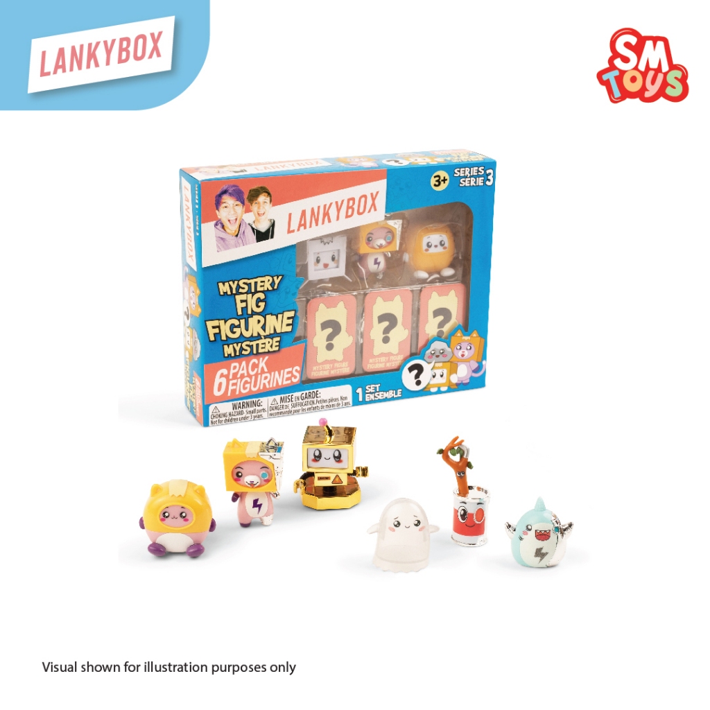 LankyBox Collectible Figures Mystery - Random (6 Packs) | Shopee Malaysia