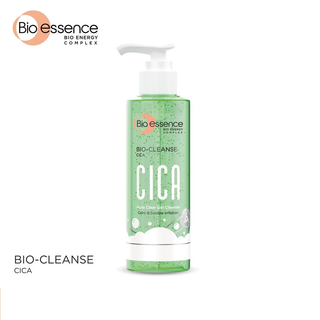 Bio-essence Bio-Cleanse Cica Acne Clear Gel Cleanser 150ml | Shopee ...