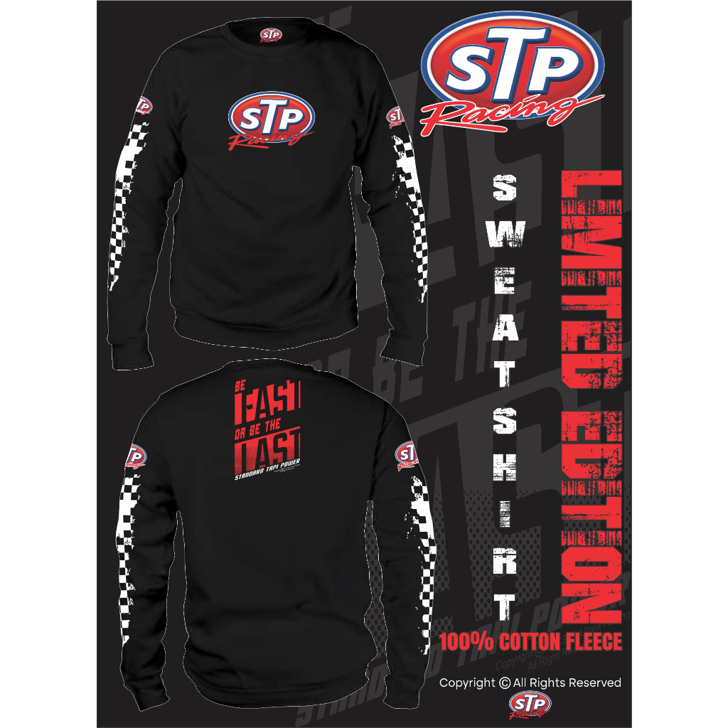 Sweatshirt Premium STP Racing | Shopee Malaysia