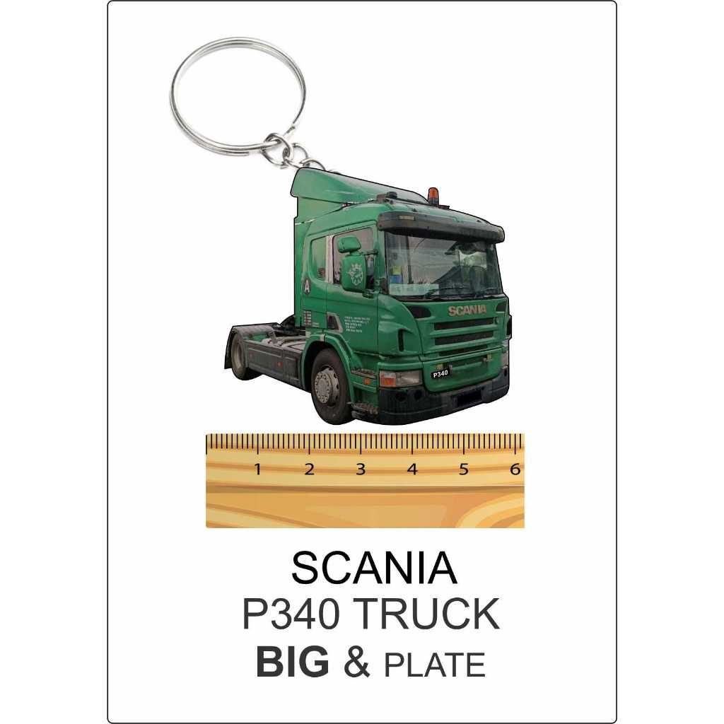 SCANIA P340 truck long hauler 2d keychain | Shopee Malaysia