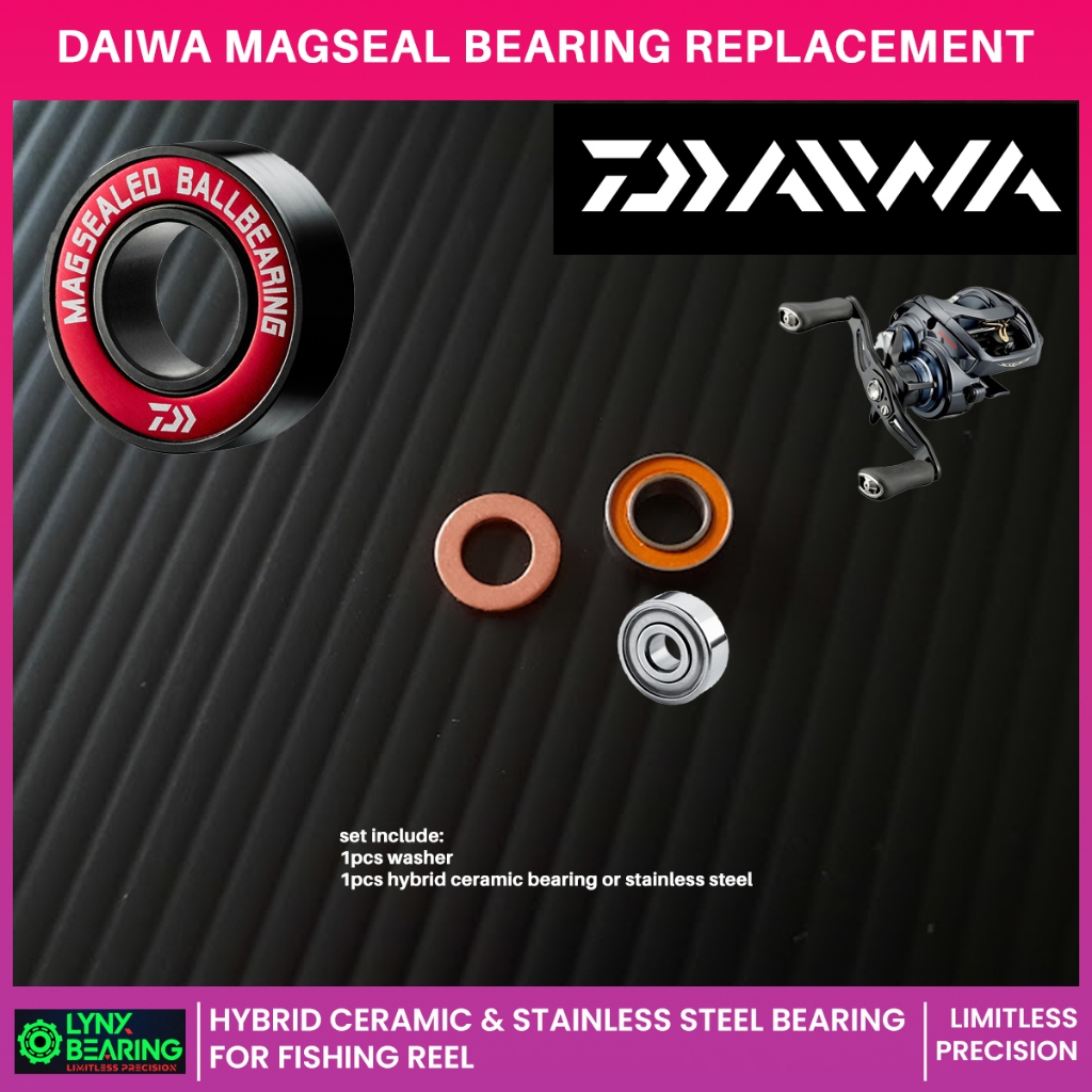 Daiwa Magseal bearing replacement set - part tension knob baitcasting ...