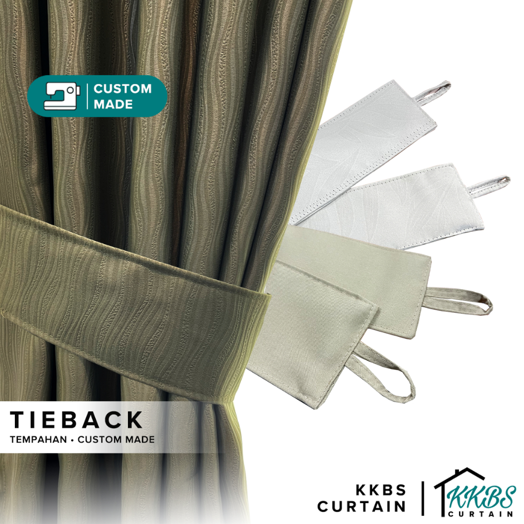 KKBS CURTAIN Tali Pengikat Langsir Tempahan (Curtain Tiebacks Custom ...