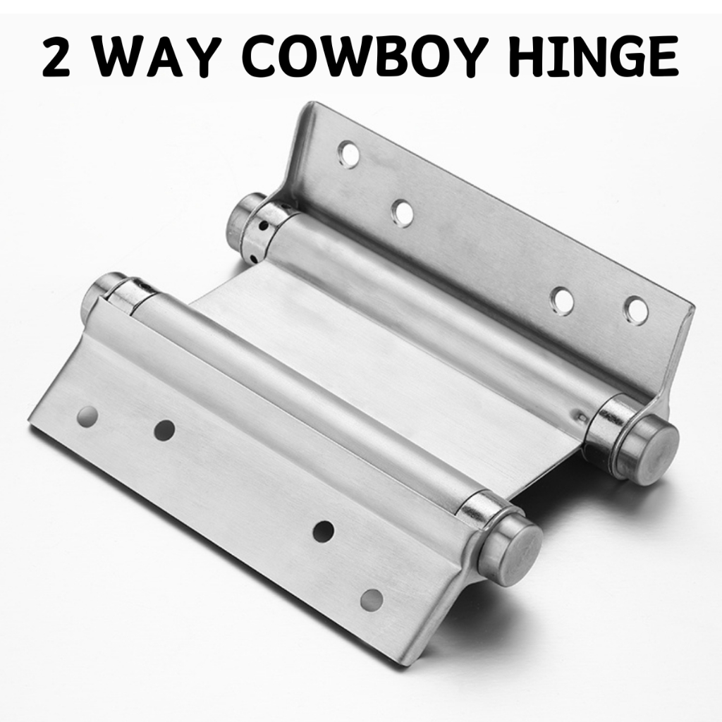 Engsel Pintu Koboi Pintu Dua Hala Stainless Steel Cowboy Hinges Door ...