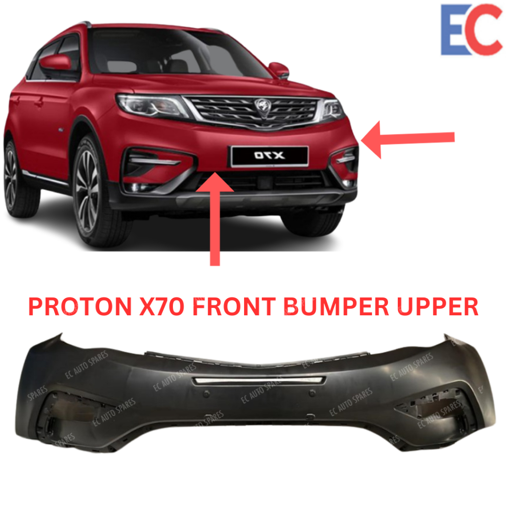 PROTON X70 / FRONT BUMPER UPPER / WITHOUT LOWER GRILLE / HIGH QUALITY ...