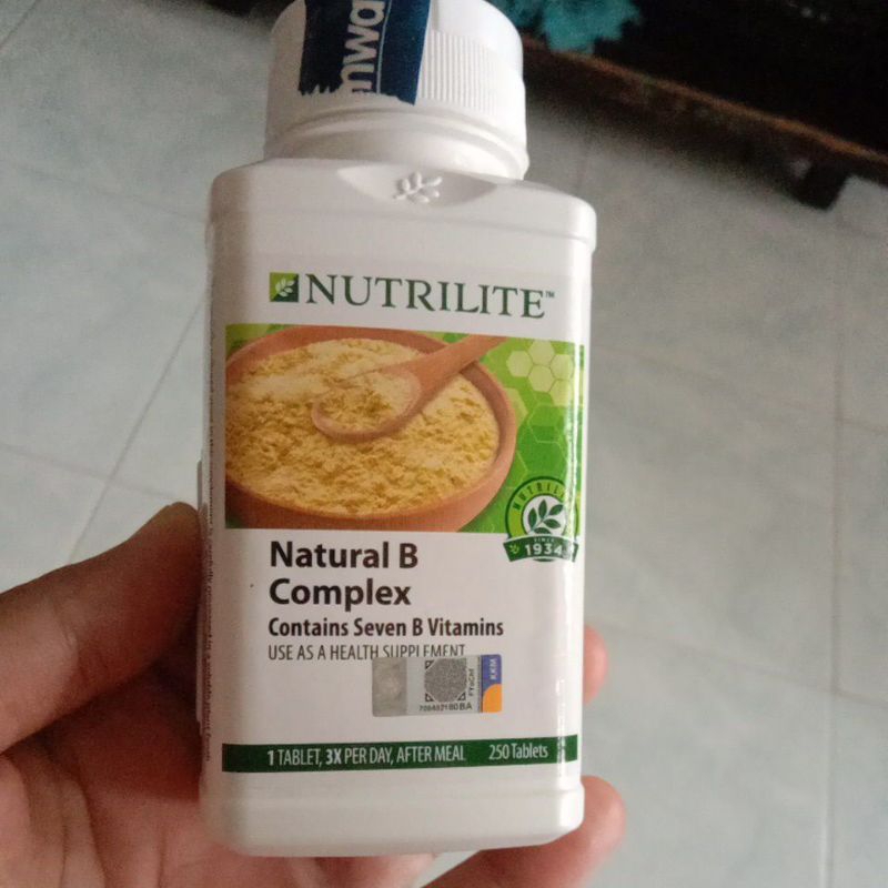 Nutrilite Natural B Complex - 250 tab | Shopee Malaysia