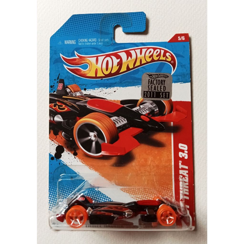 Hot wheels Jet Threat 3.0 Thrill Racers Volcano Factory Sealed 2011 ...