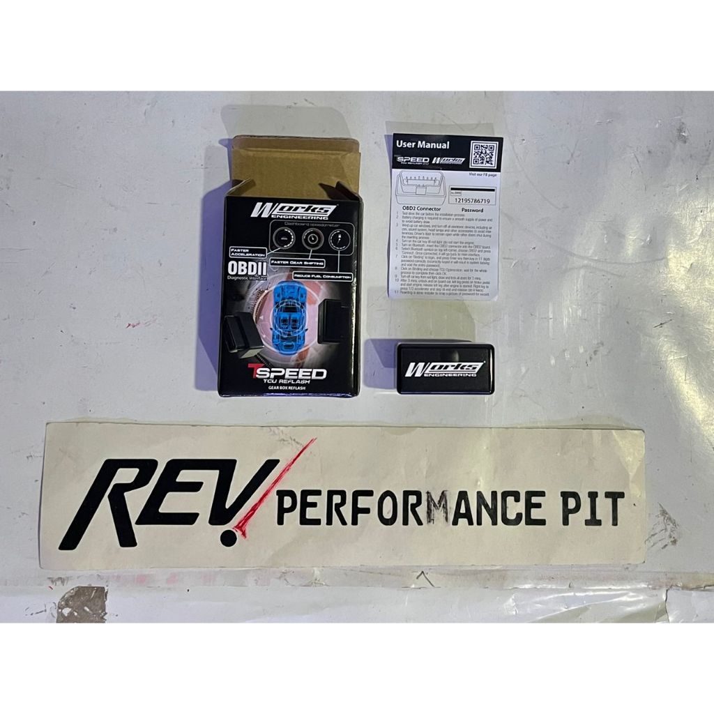 Works Engineering OBD2 Connector Tspeed TCU Auto Gearbox Performance ...