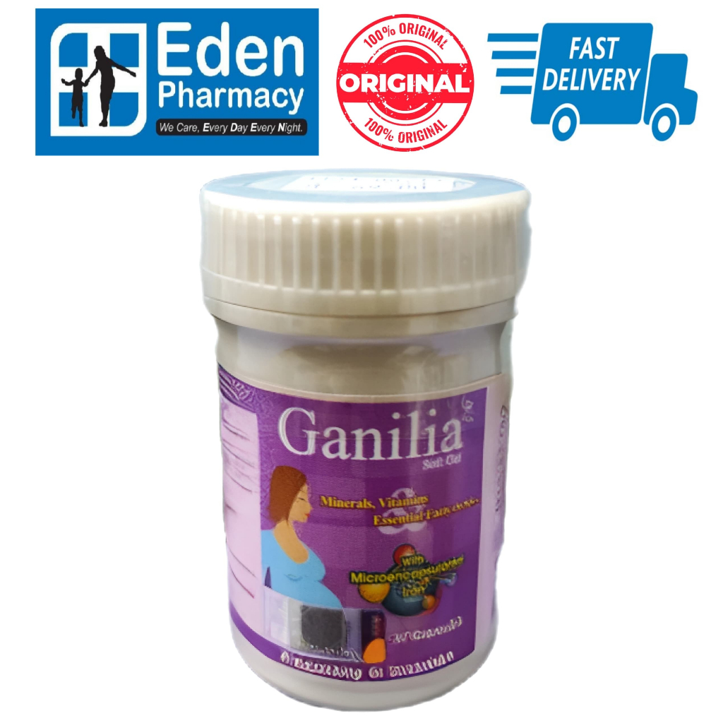 Ganilia multivitamins for pregnancy and lactation ( 30's ) | Shopee ...