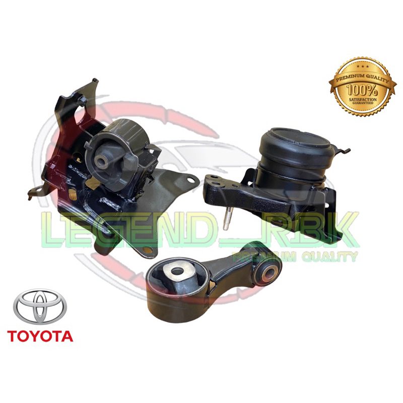 (3PCS) TOYOTA VIOS NCP93 NCP150 MANUAL ENGINE MOUNTING SET (PREMIUM ...