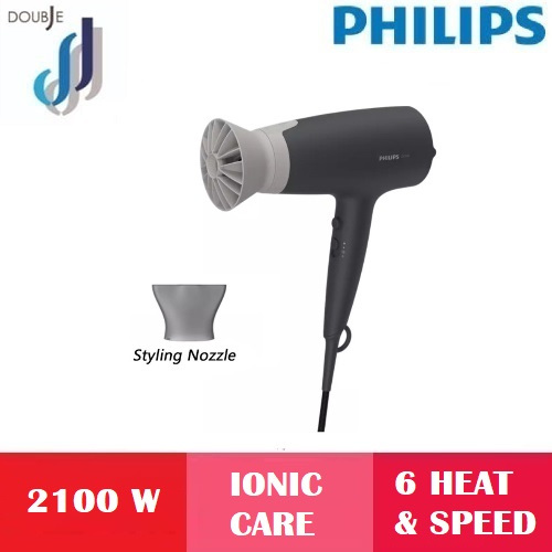 Philips 2100W 3000 Series Hair Dryer with Advanced Ionic Care BHD351/13 | Shopee Malaysia