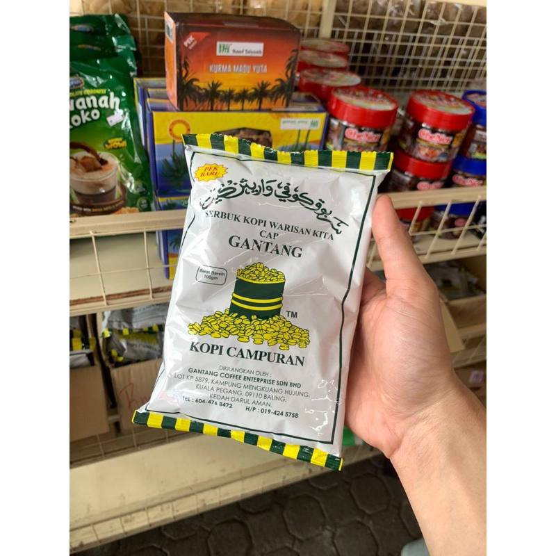 Serbuk Kopi Warisan Kita Campuran Cap Gantang 60gm-280gm | Shopee Malaysia