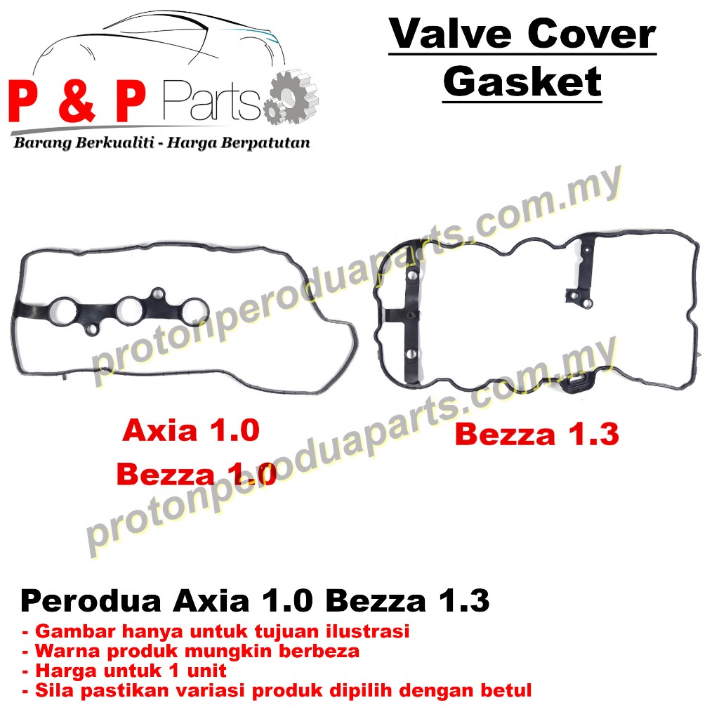 Valve Cover Gasket For Perodua Axia Bezza 1.0 Bezza 1.3 | Shopee Malaysia