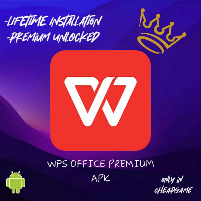 WPS OFFICE PREMIUM APK (ALL UNLOCKED) | Shopee Malaysia