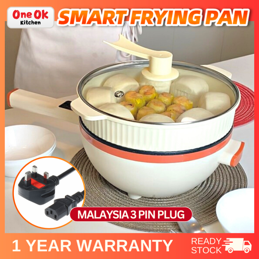 (Official Store) OOK Smart Electric Frying Pan 5L Volume Smart Multi ...