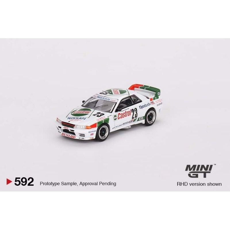 Mini GT 1/64 #592 Nissan Skyline GT-R32 #23 1990 Macau Guia Race Winner ...