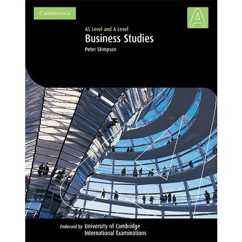 Cambridge International AS and A Level Business Studies Student's ...