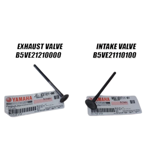 YAMAHA Y16ZR / EXCITER 155 INTAKE & EXHAUST VALVE ORIGINAL HLY B5V ...
