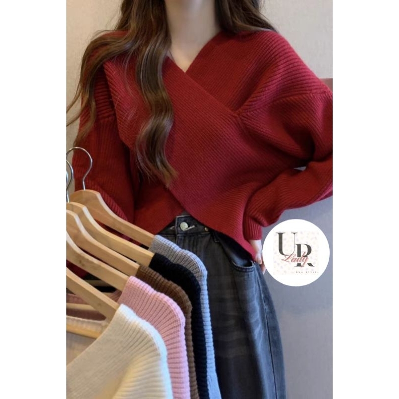 Women Knitting Wear, Ladies Sweater long sleeves, Baju lengan panjang ...