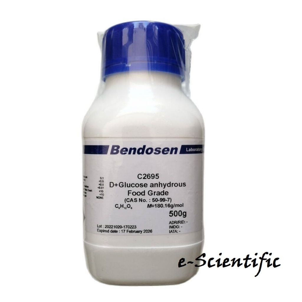 D+Glucose Anhydrous, Food Grade, 500g, BENDOSEN | Shopee Malaysia