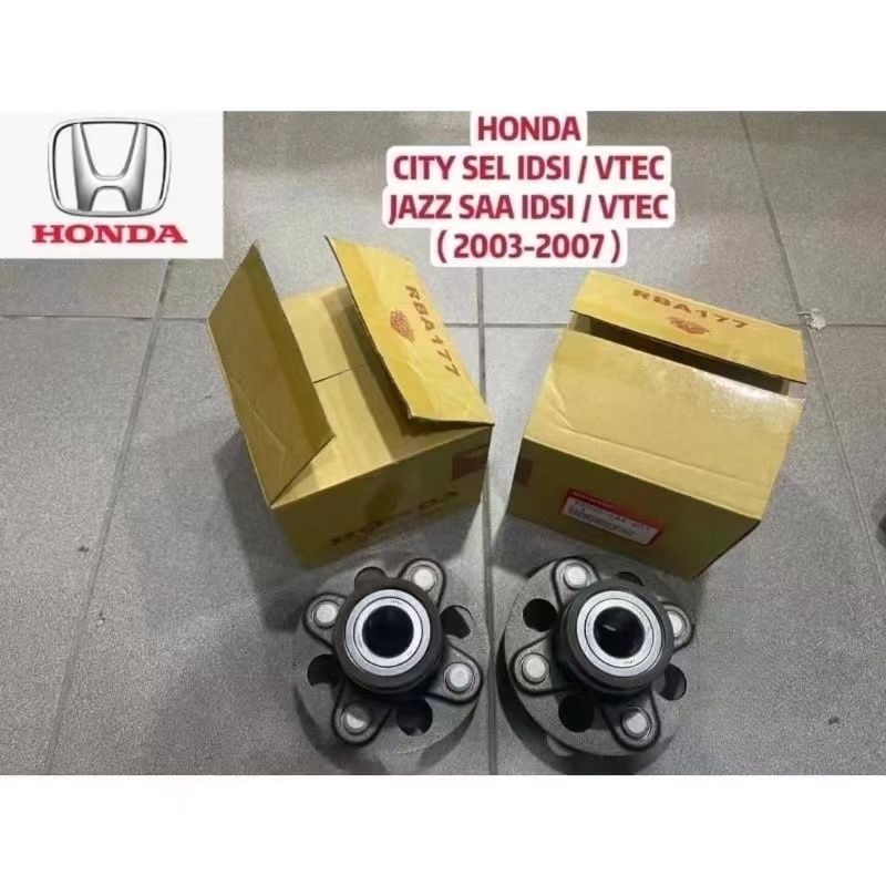 ORIGINAL HONDA CITY SEL IDSI/VTEC JAZZ SAA IDSI/VTEC REAR WHEEL BEARING HUP | Shopee Malaysia