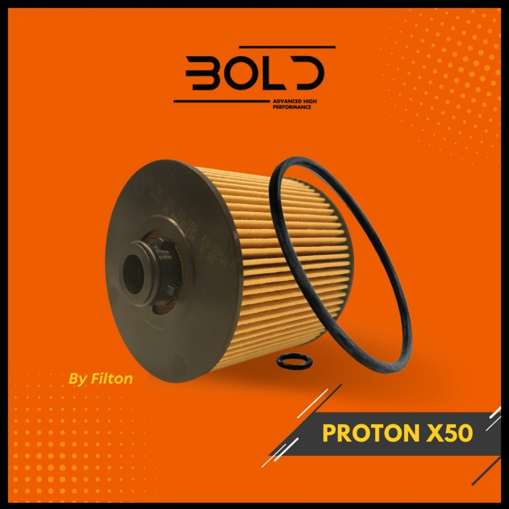 X50 ONLY Engine Oil Filter By Filton Brand EO-2230 BOLD Proton Car SUV ...