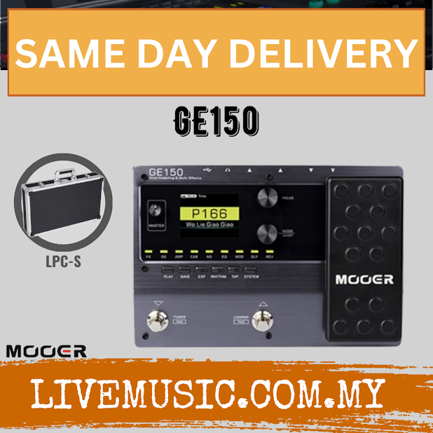 Mooer GE150 GE150 PRO Amp Modelling & Multi Effects Pedal ( GE-150 / GE ...