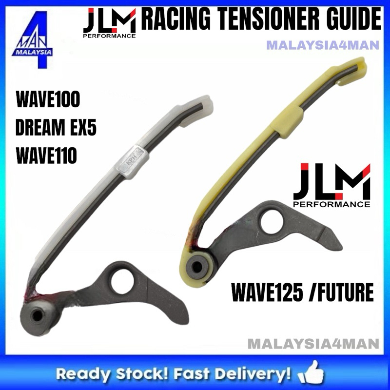RACING TENSIONER GUIDE W110 W100 EX5 EX5 DREAM W125 WAVE 125 FUTURE ...