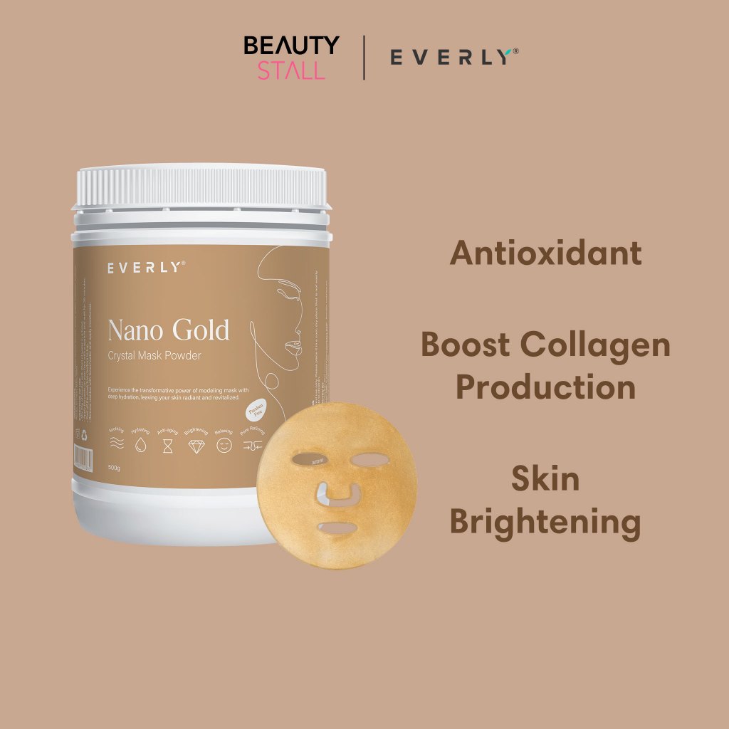 Everly Nano Gold Crystal Mask Powder 500g | Jelly Mask Peel Off Anti ...
