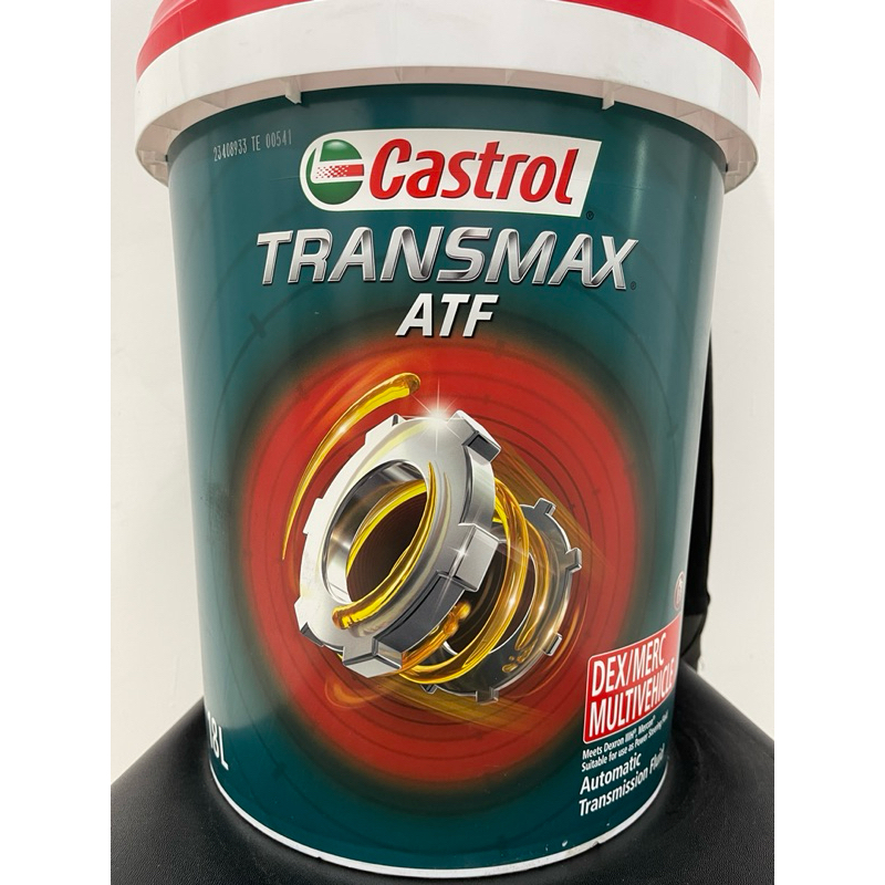 Castrol 18L Transmax ATF Dex/Merc Multivehicle Fluids | Shopee Malaysia