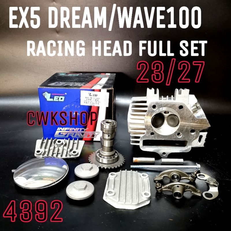 EX5 CLASS EX5 DREAM RACING HEAD COMPLETE SET 23/27 24/28 FULL SET HEAD ...