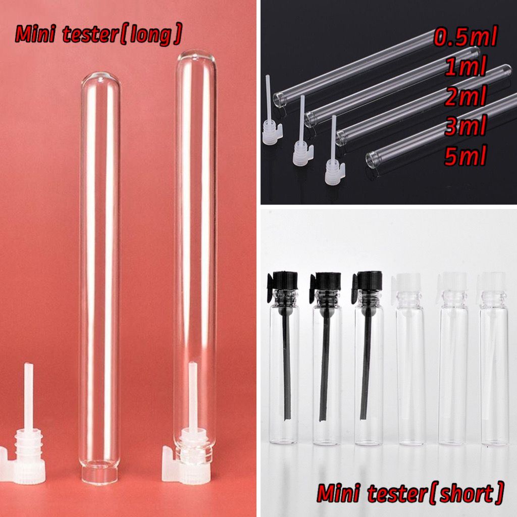 botol kosong minyak wangi(1pc)Mini Bottle tester long/short perfume ...