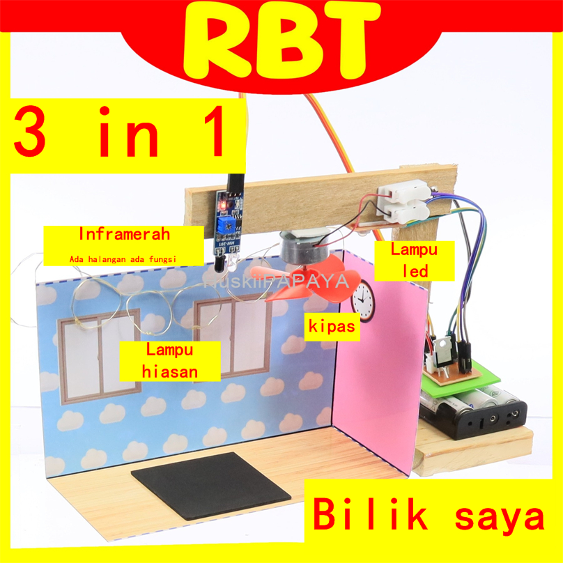 RBT Sensor inframerah + Lampu automatik / Infrared sensor + Automatic ...