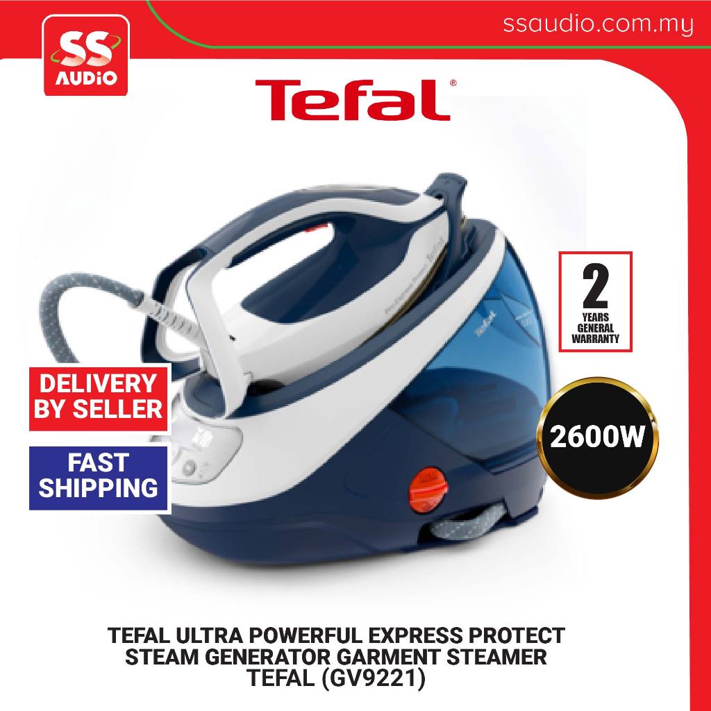 TEFAL GV9221 ULTRA POWERFUL EXPRESS PROTECT STEAM GENERATOR GARMENT ...