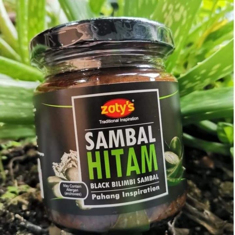 LELONG ‼️ SAMBAL HITAM BELIMBING ZATY'S ORIGINAL PAHANG (BOTOL) HALAL ...