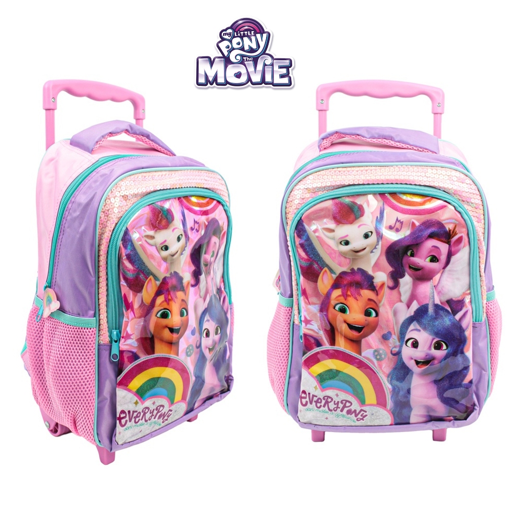 🌈New! My Little Pony Movie Kids Girls Pre School Kindergarten Trolley ...
