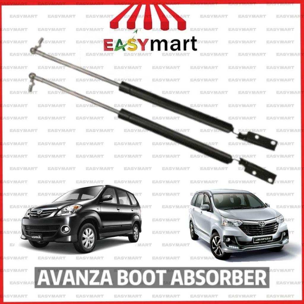 Toyota Avanza Old Avanza F650 2014 Rear Bonnet Damper Rear Boot ...