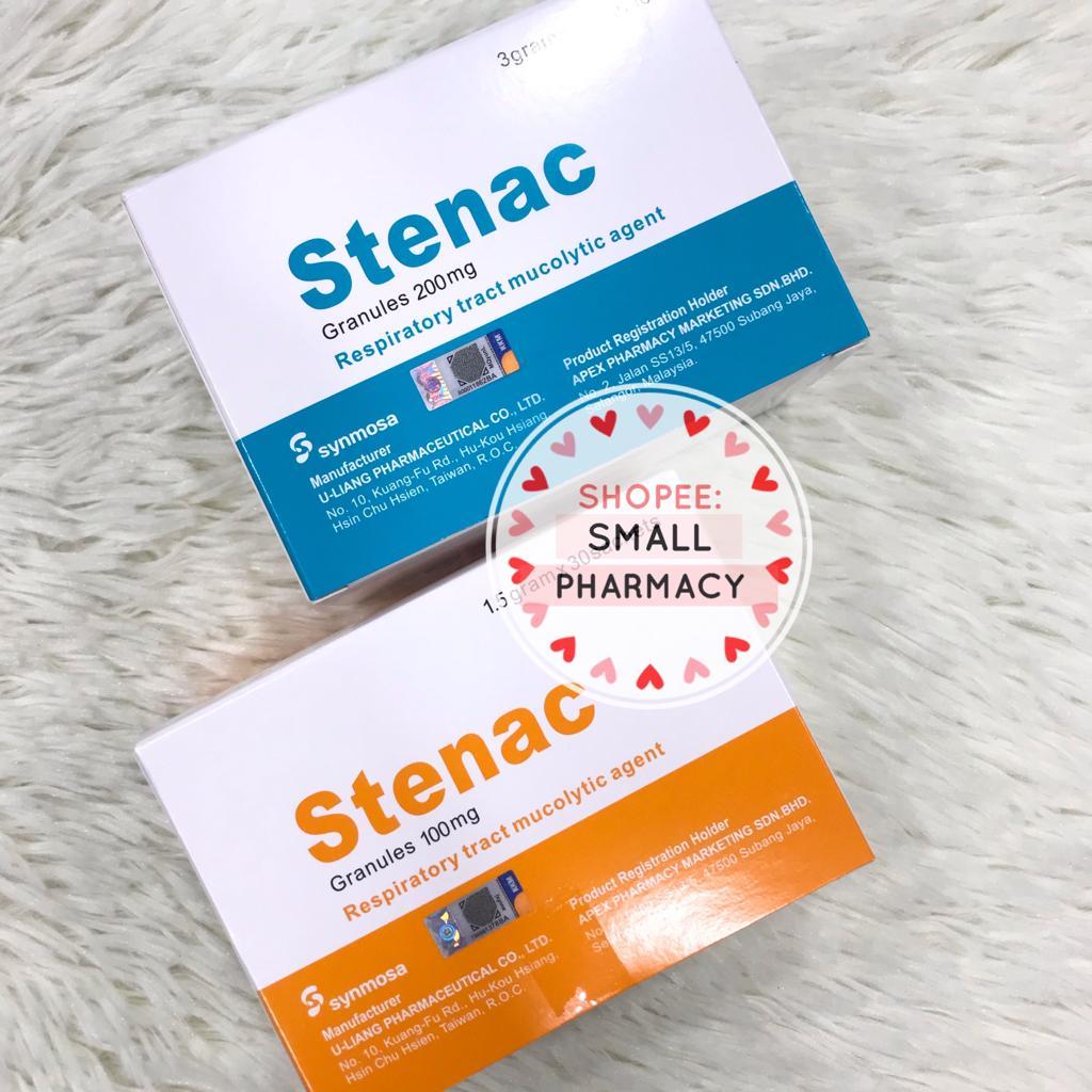 Stenac granules 100mg / 200mg 1box 30sachet | Shopee Malaysia