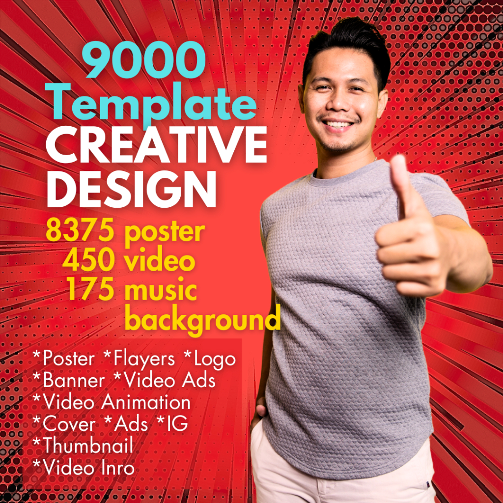 Template Design Graphic/Video/Poster/Flayers/Logo/Ads/Thumbnail/Cover ...