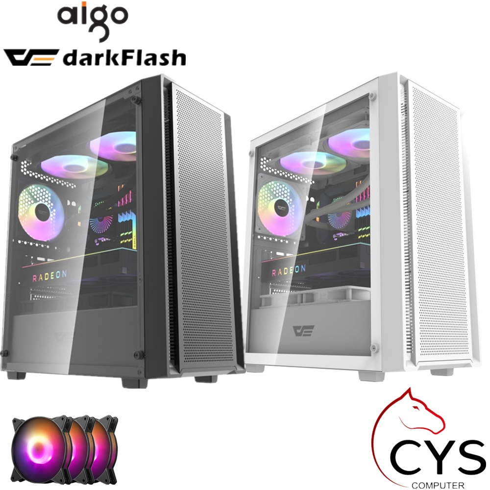 AIGO DARKFLASH DK353 MINI TG MICRO ATX CASING | Shopee Malaysia