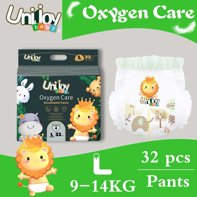 Unijoy Diapers Baby Oxygen Care Offspring Newborn Diapers Pants M50/L44 ...