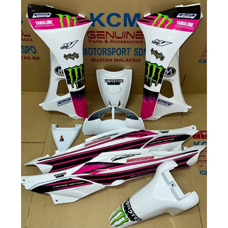 COVERSET MODENAS KRISS MR1 OLD & KRISS 120 MONSTER GP | Shopee Malaysia