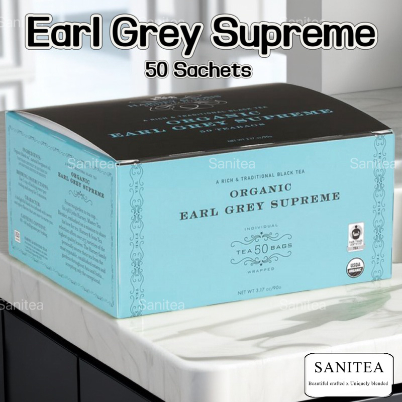 [READY STOCK]Harney & Sons Earl Grey Supreme (50 Teabag)Exp:11/11/24 ...
