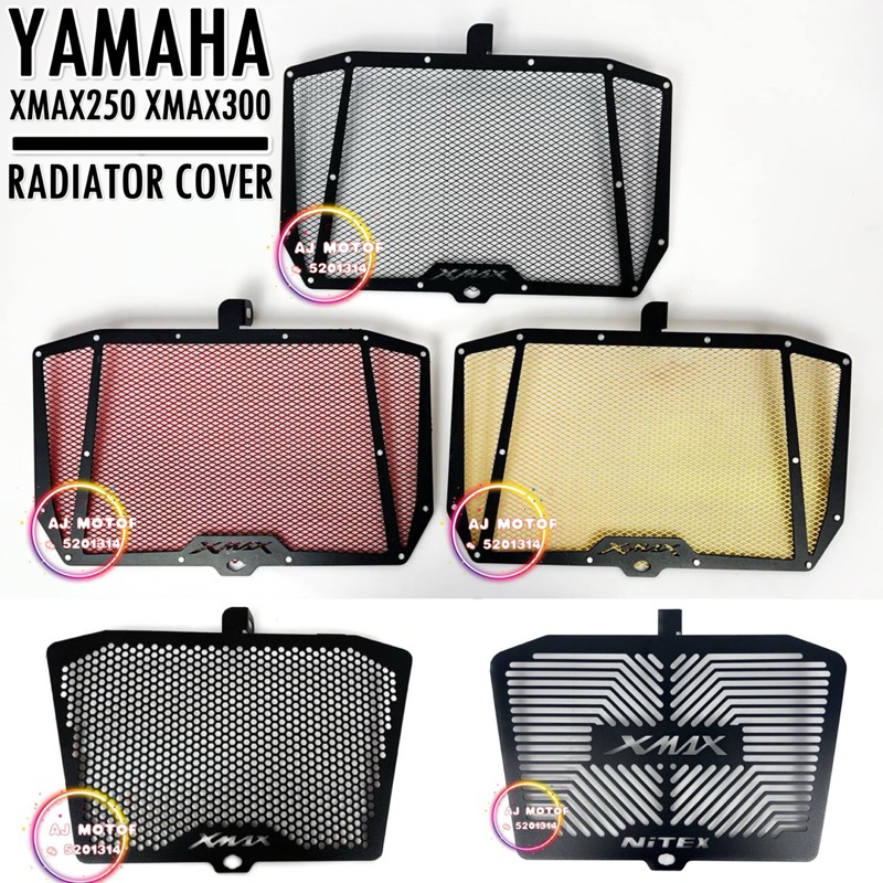 YAMAHA XMAX250 XMAX V1 V2 RADIATOR COVER COOLANT NET COOLANT TANK ...